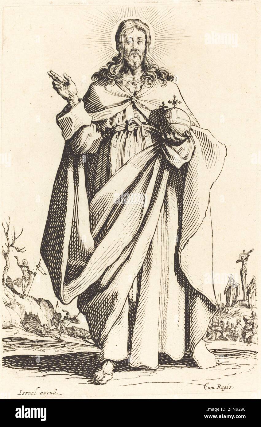 Christ holding an orb hi-res stock photography and images - Alamy