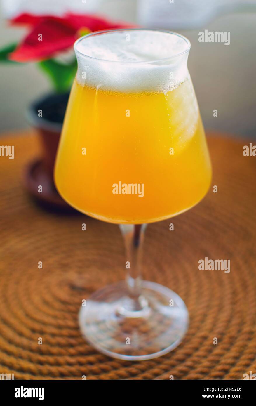 Home brewed beer Stock Photo - Alamy