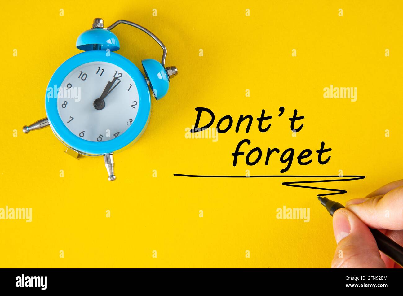 Dont forget to word hi-res stock photography and images - Alamy