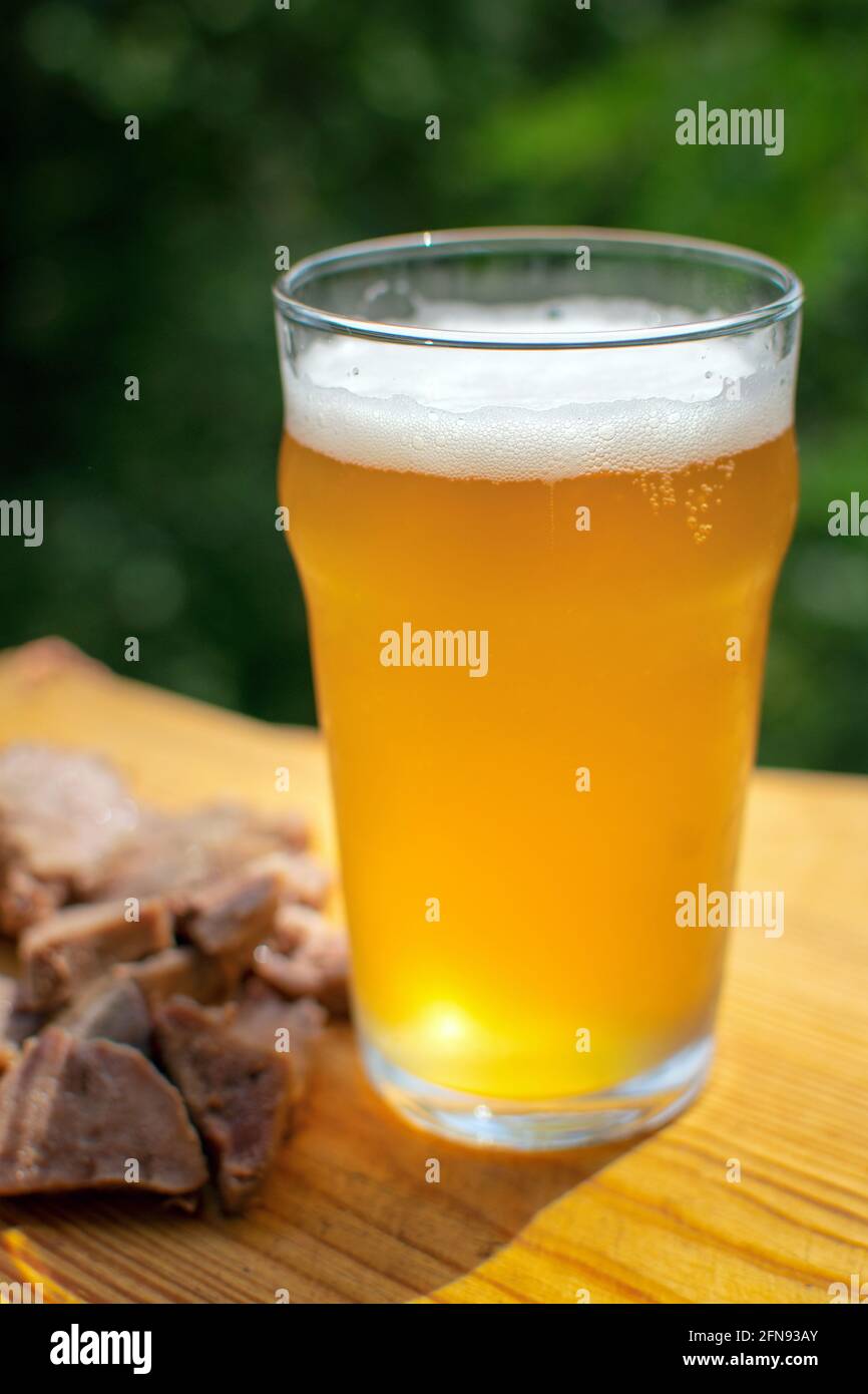 Home brewed beer Stock Photo - Alamy