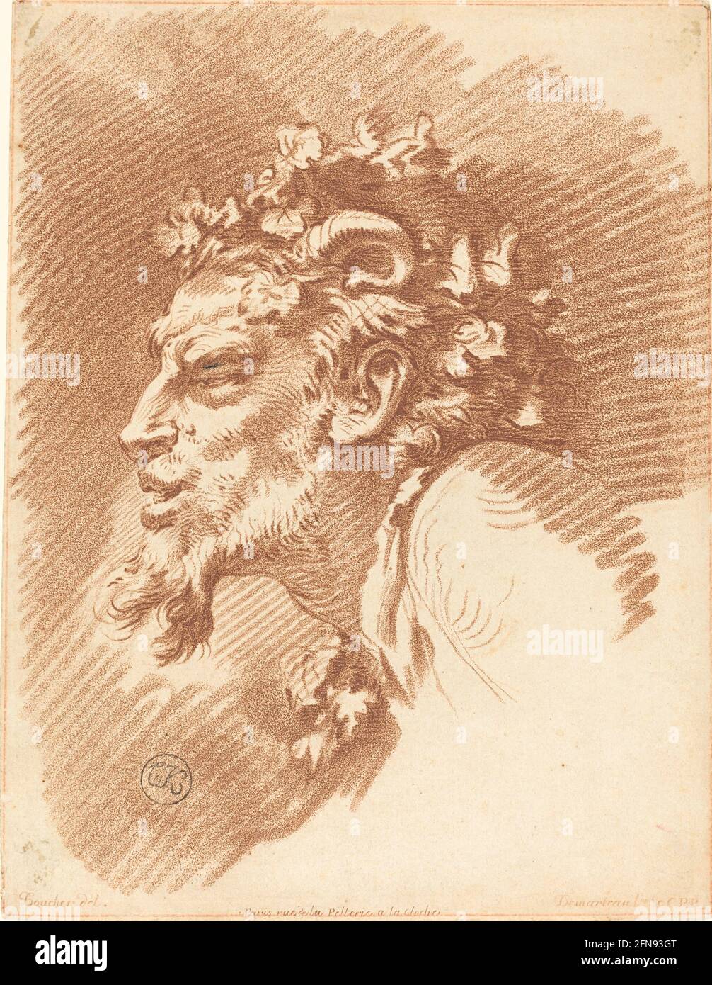 Head of a Faun Stock Photo - Alamy