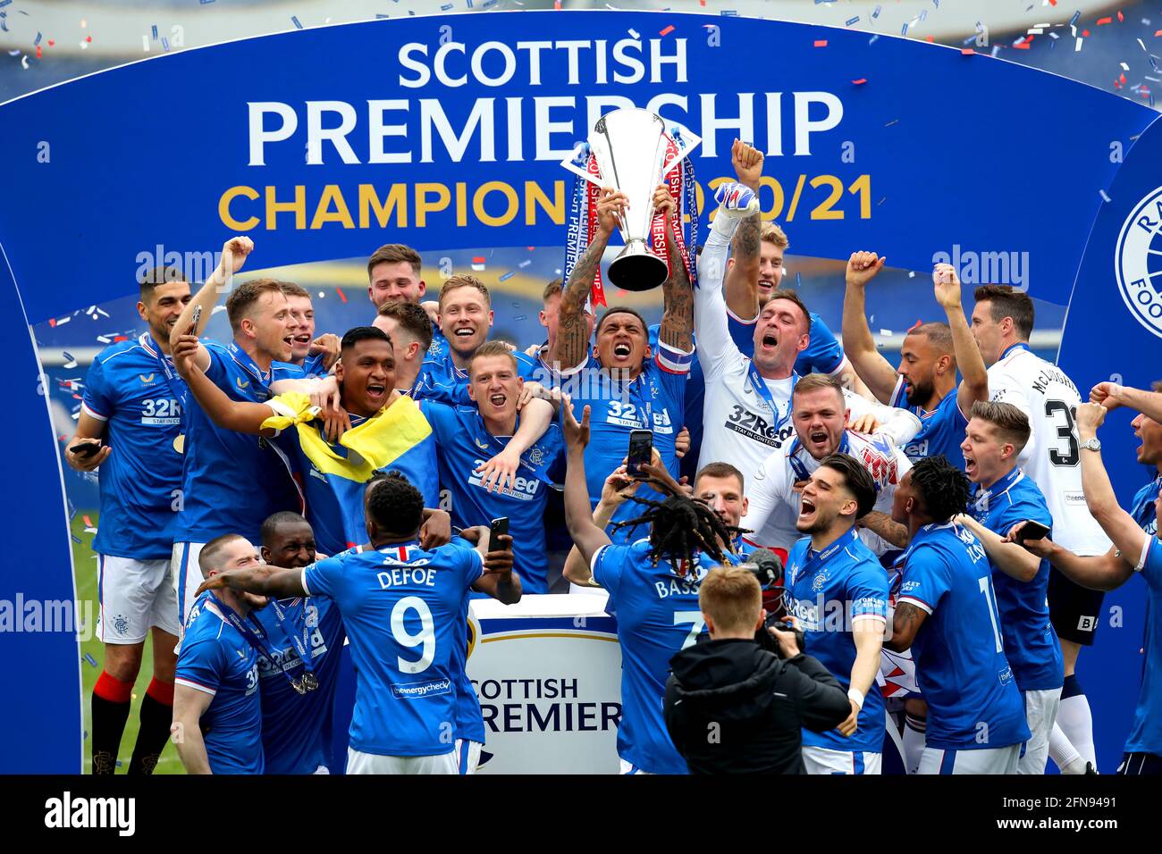 James tavernier rangers trophy hi-res stock photography and images - Alamy