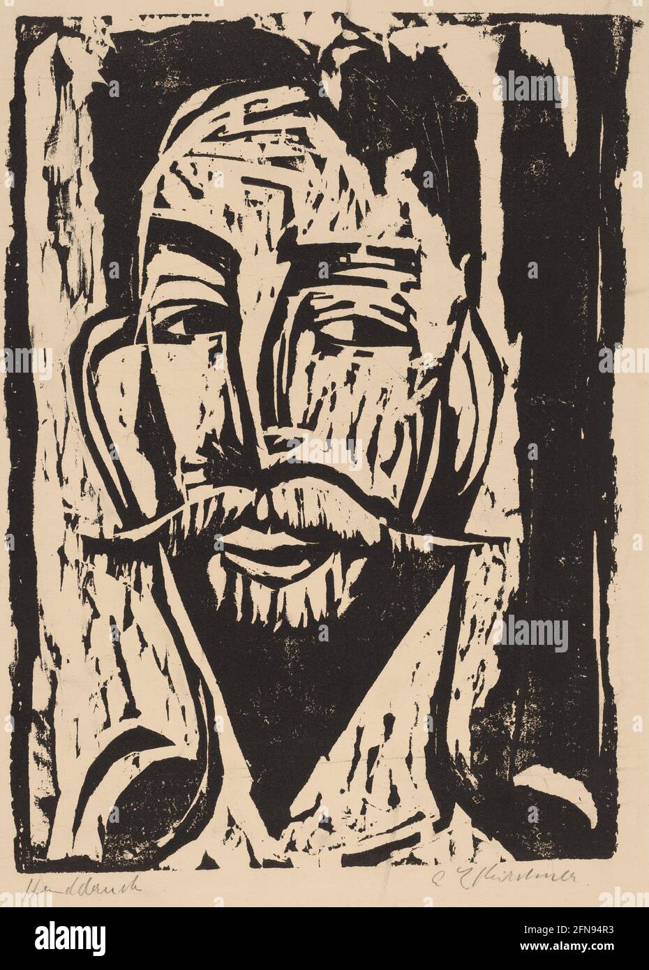 Head of Prof. Dr. Graef, 1915 Stock Photo - Alamy