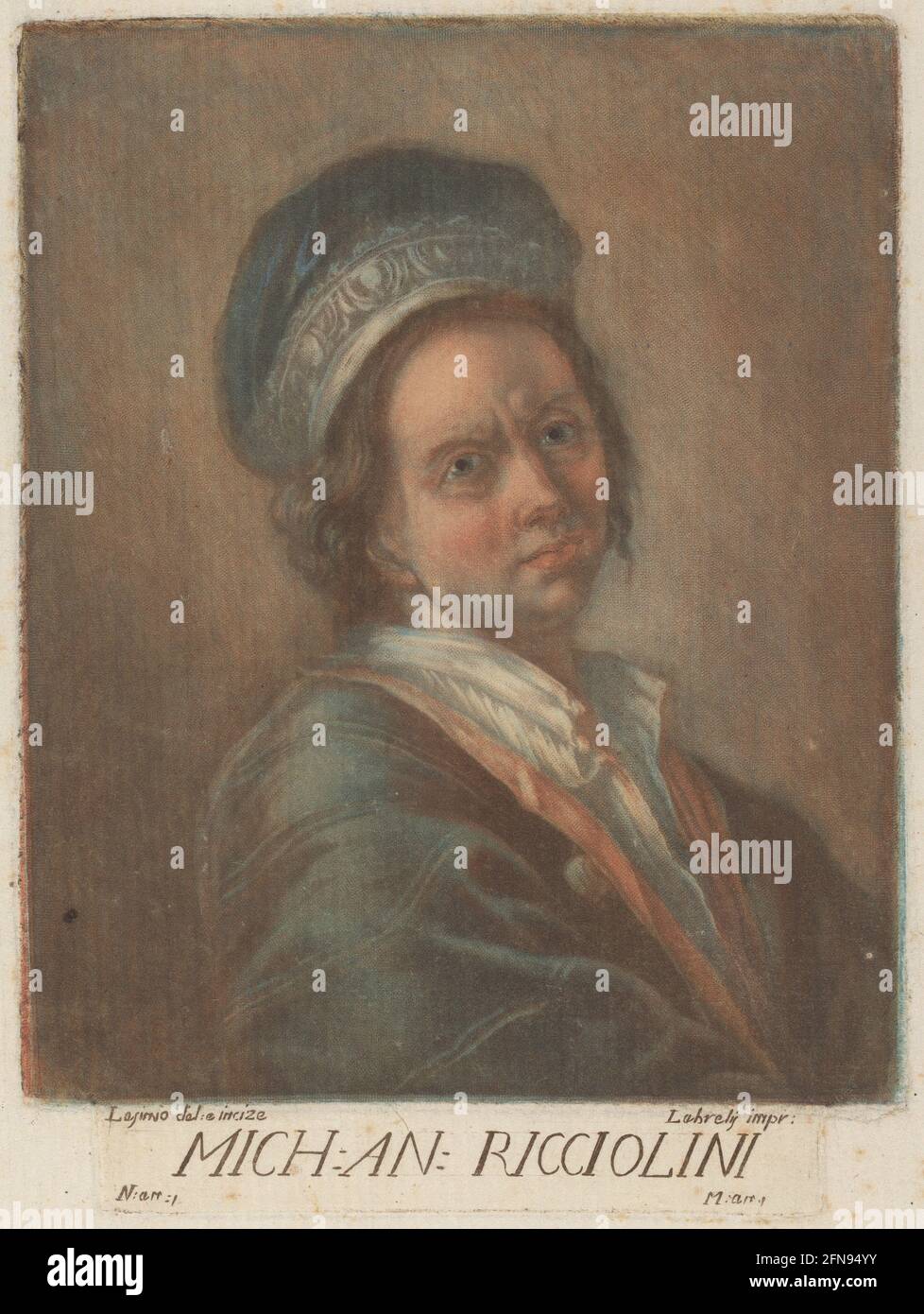 Michelangelo Ricciolini, 1789 Stock Photo - Alamy