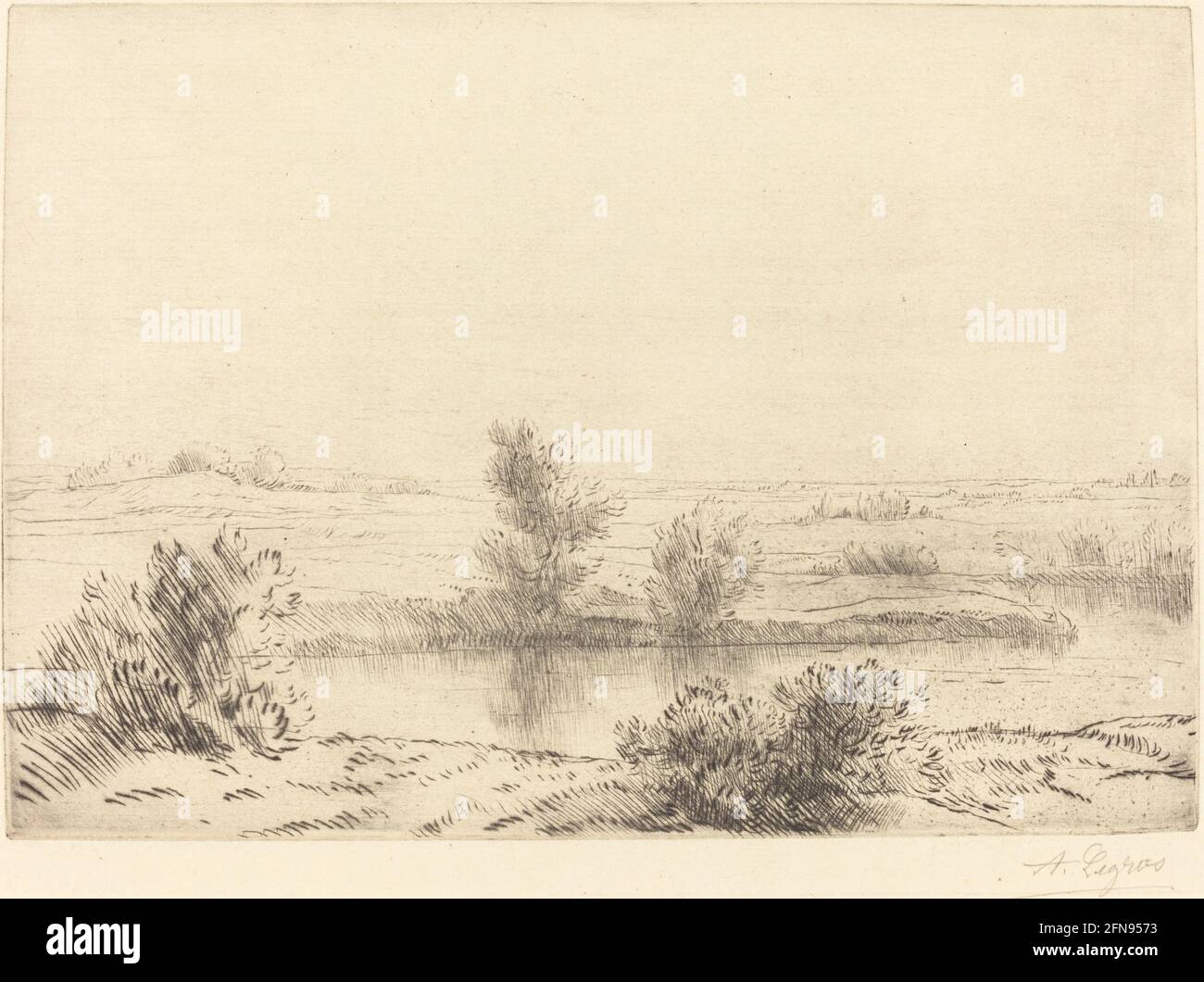 Marsh (Les marais Stock Photo - Alamy