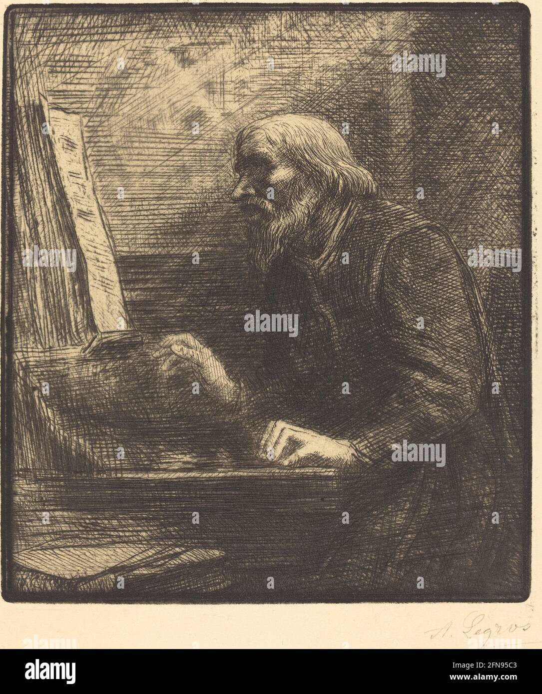 Choirmaster (Le maitre de chapelle Stock Photo - Alamy