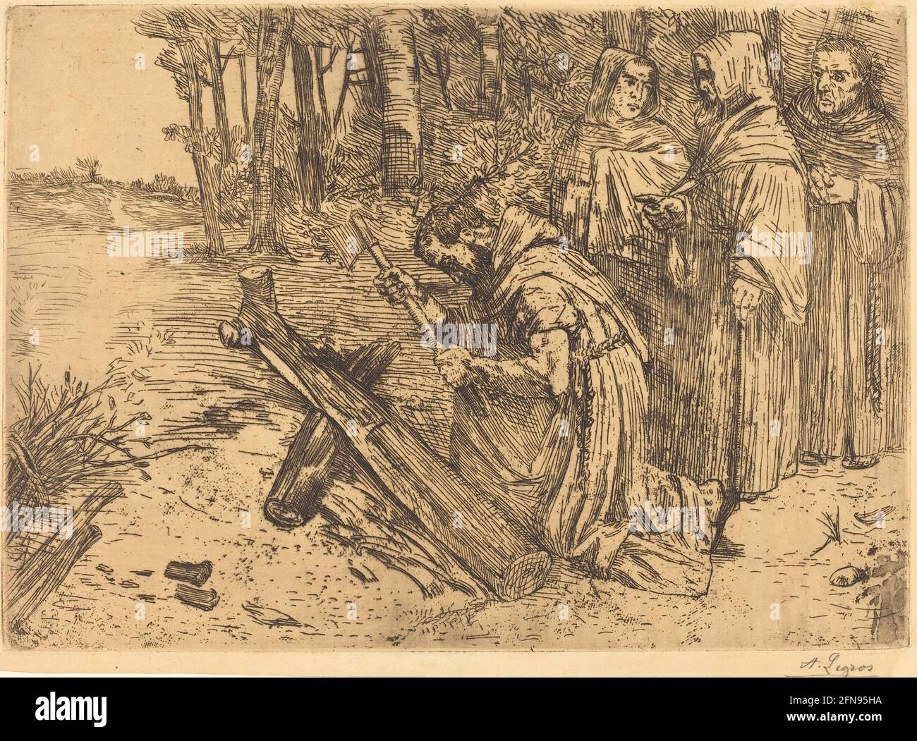 Les moines bucherons hi-res stock photography and images - Alamy