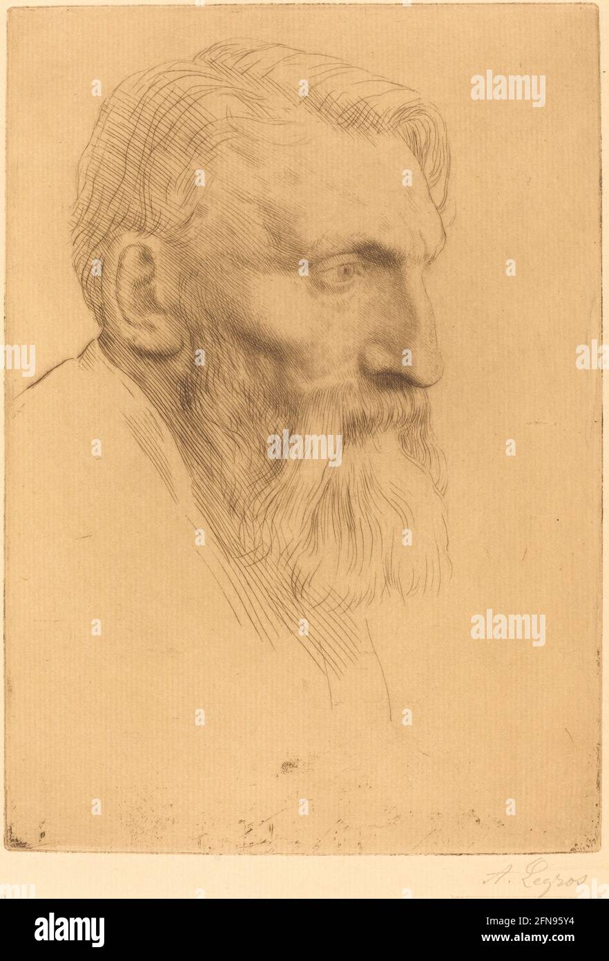 Portrait of auguste rene rodin hi-res stock photography and images - Alamy