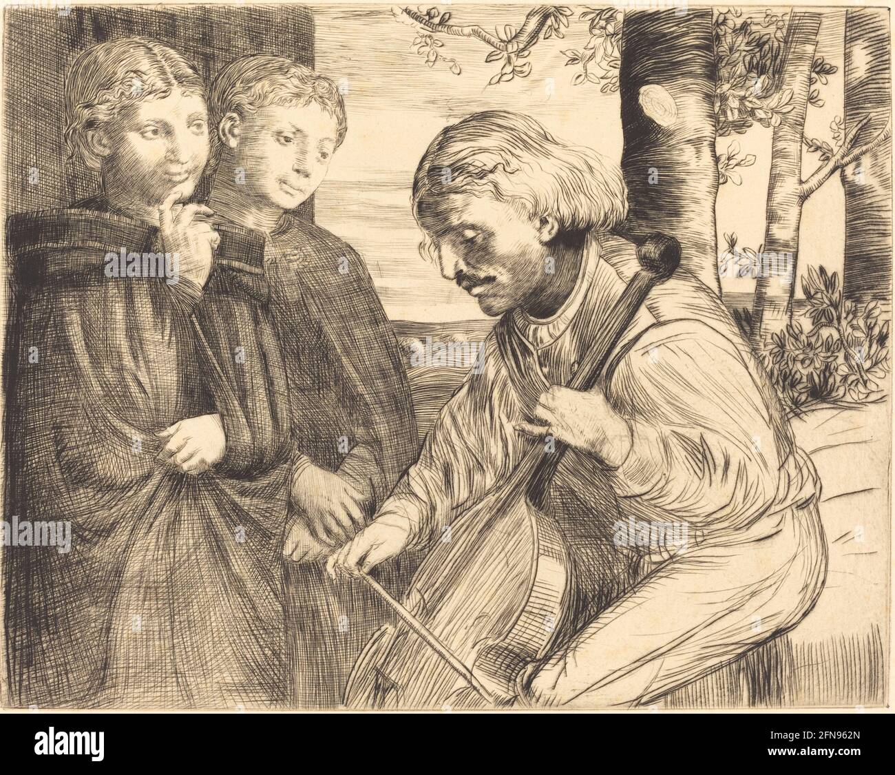 Viol player hi-res stock photography and images - Alamy