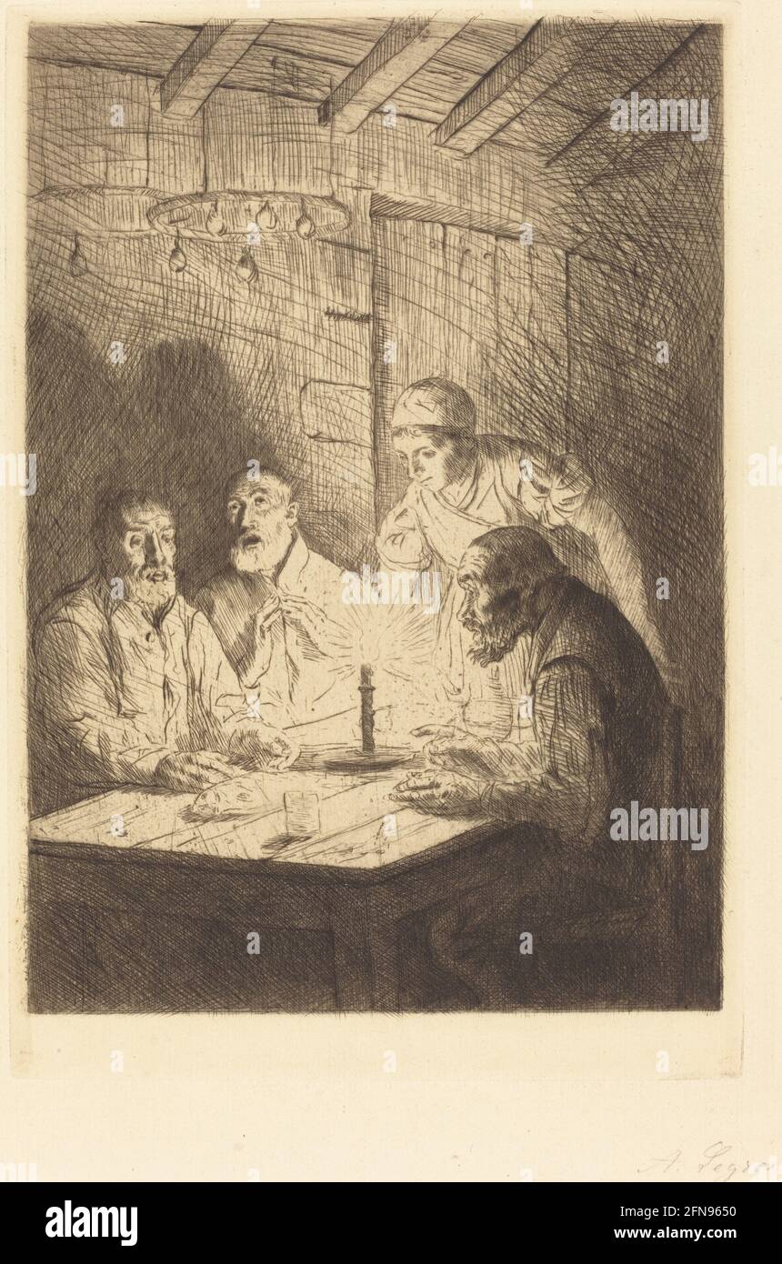 Supper of the poor hi-res stock photography and images - Alamy