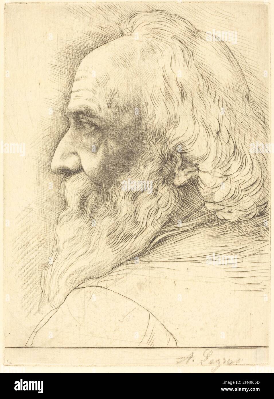 Self-Portrait, 12th plate Stock Photo - Alamy