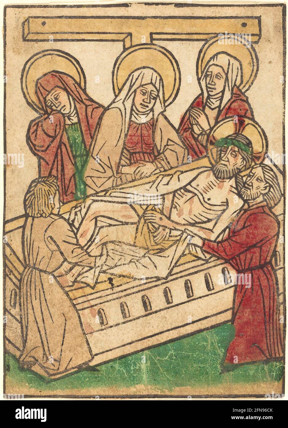Medieval dead woman woodcut hi-res stock photography and images - Alamy