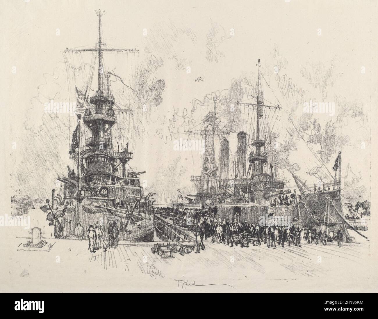 Ready for Service Again, 1917 Stock Photo - Alamy