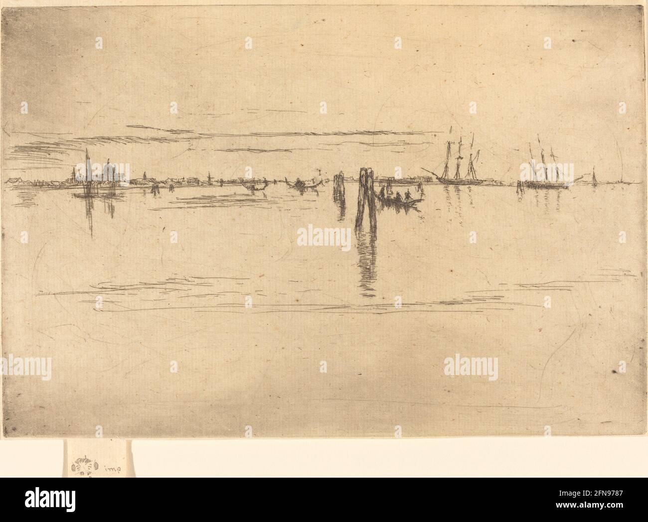 Long Lagoon, 1880 Stock Photo - Alamy