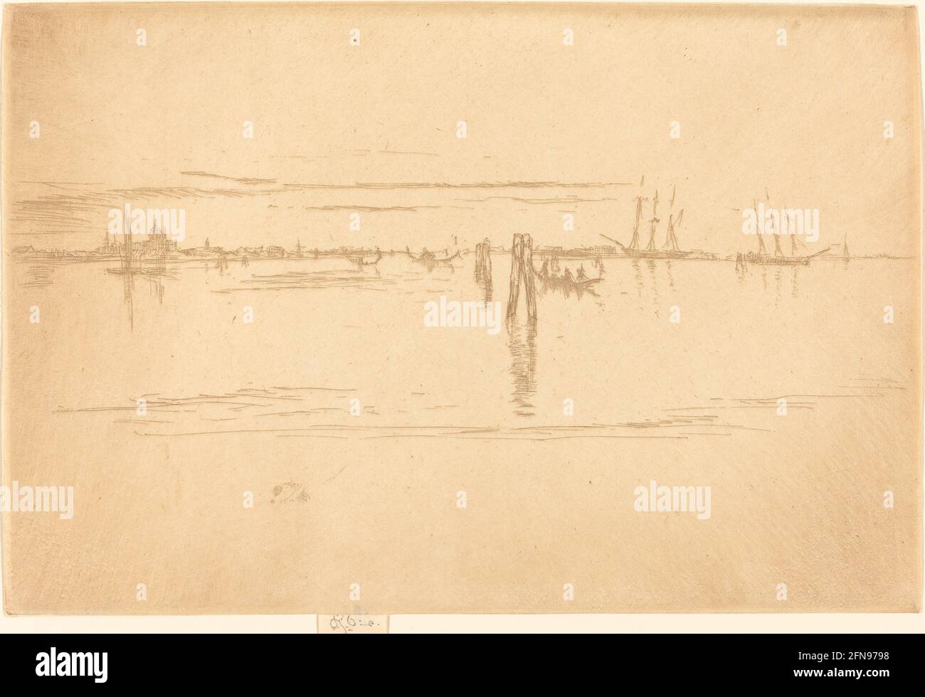 Long Lagoon, 1880 Stock Photo - Alamy