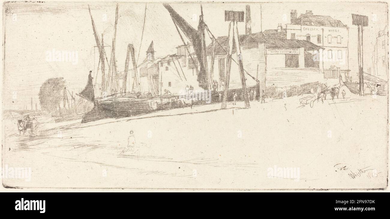 Chelsea docks hi-res stock photography and images - Alamy