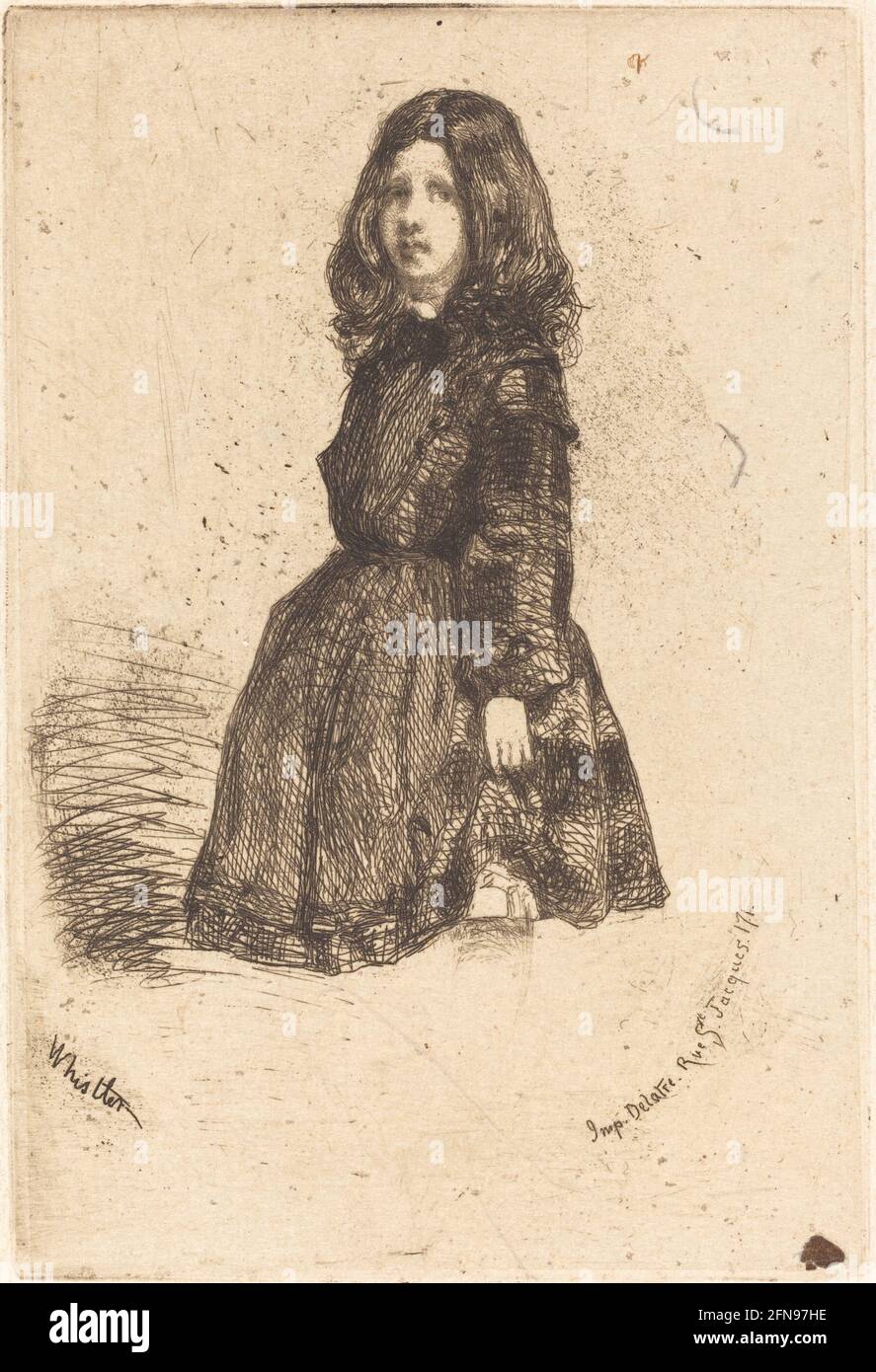 Annie, c. 1857/1858 Stock Photo - Alamy