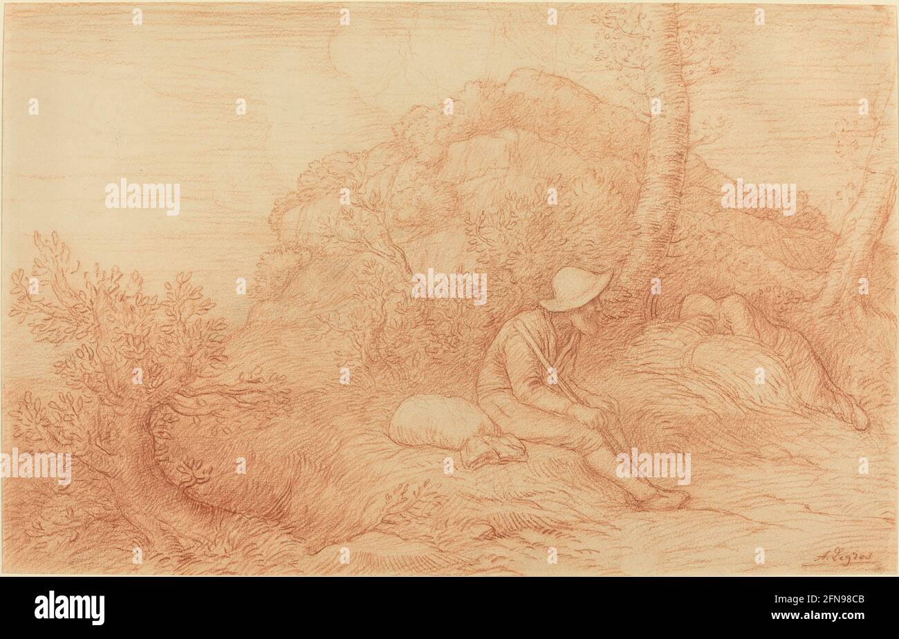 Farmer couple drawing hi-res stock photography and images - Alamy
