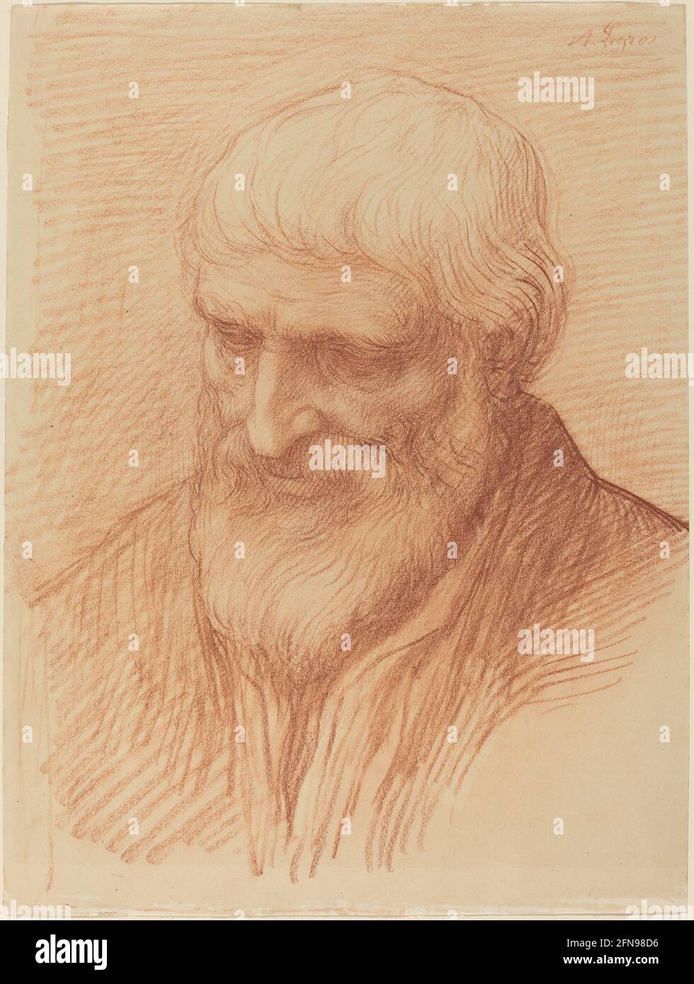 Study of a Philosopher Stock Photo - Alamy