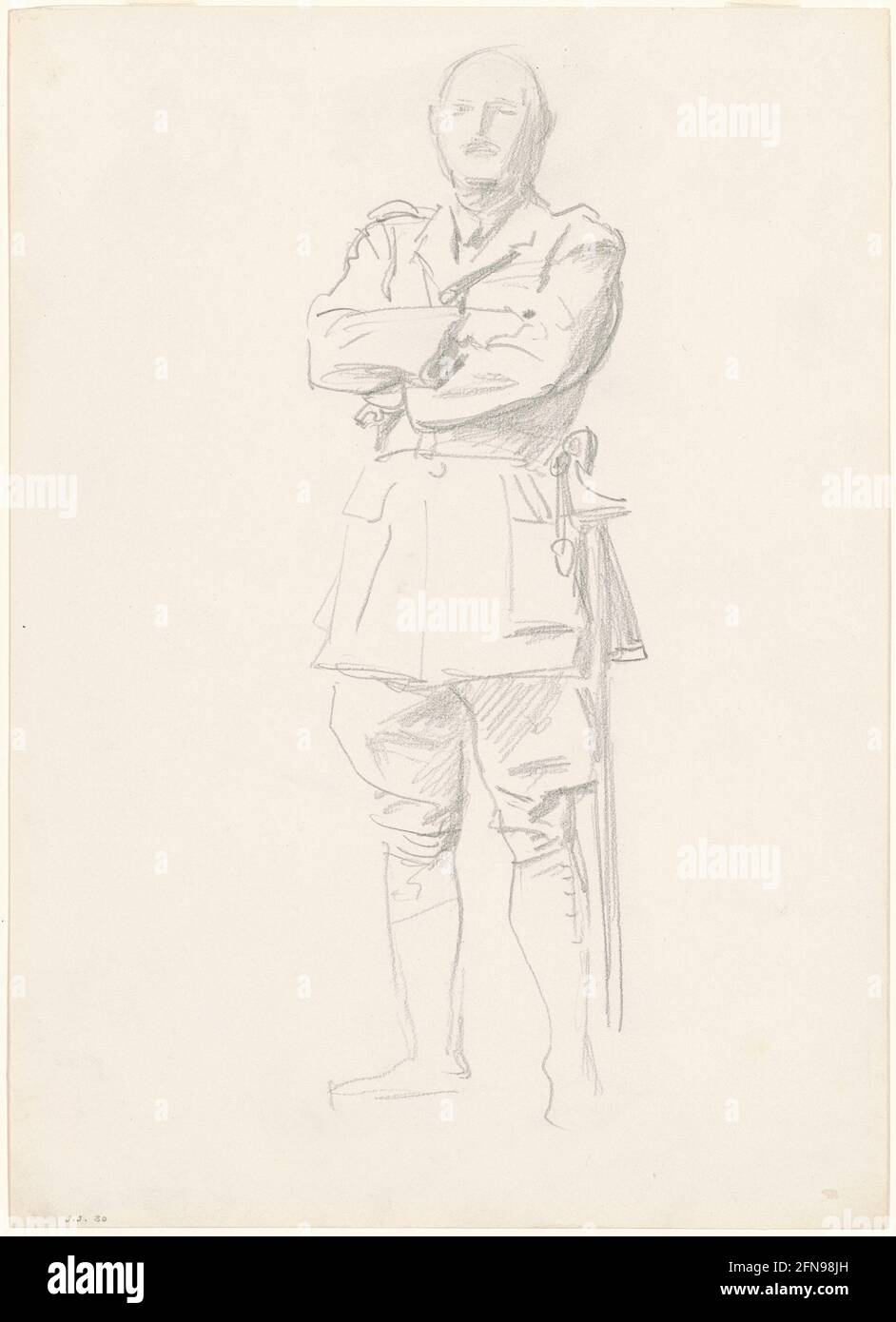 Study of General Louis Botha for "General Officers of World War I ...