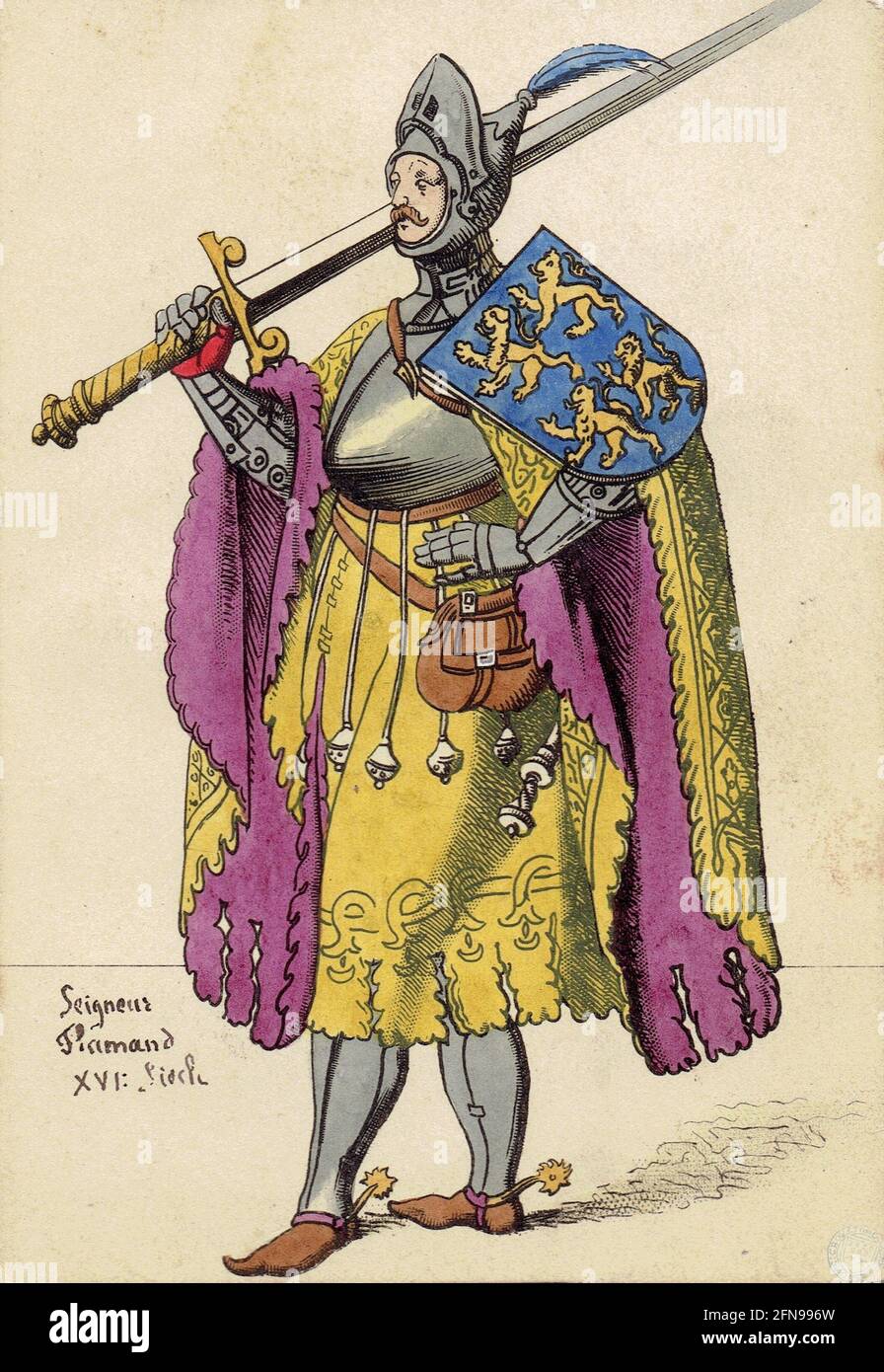 Seigneur moyen age hi-res stock photography and images - Alamy