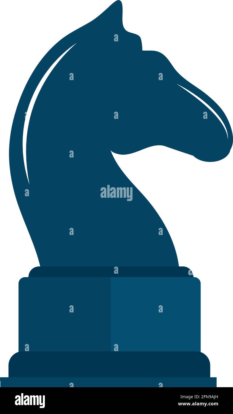 horse chess piece Stock Vector Image & Art - Alamy