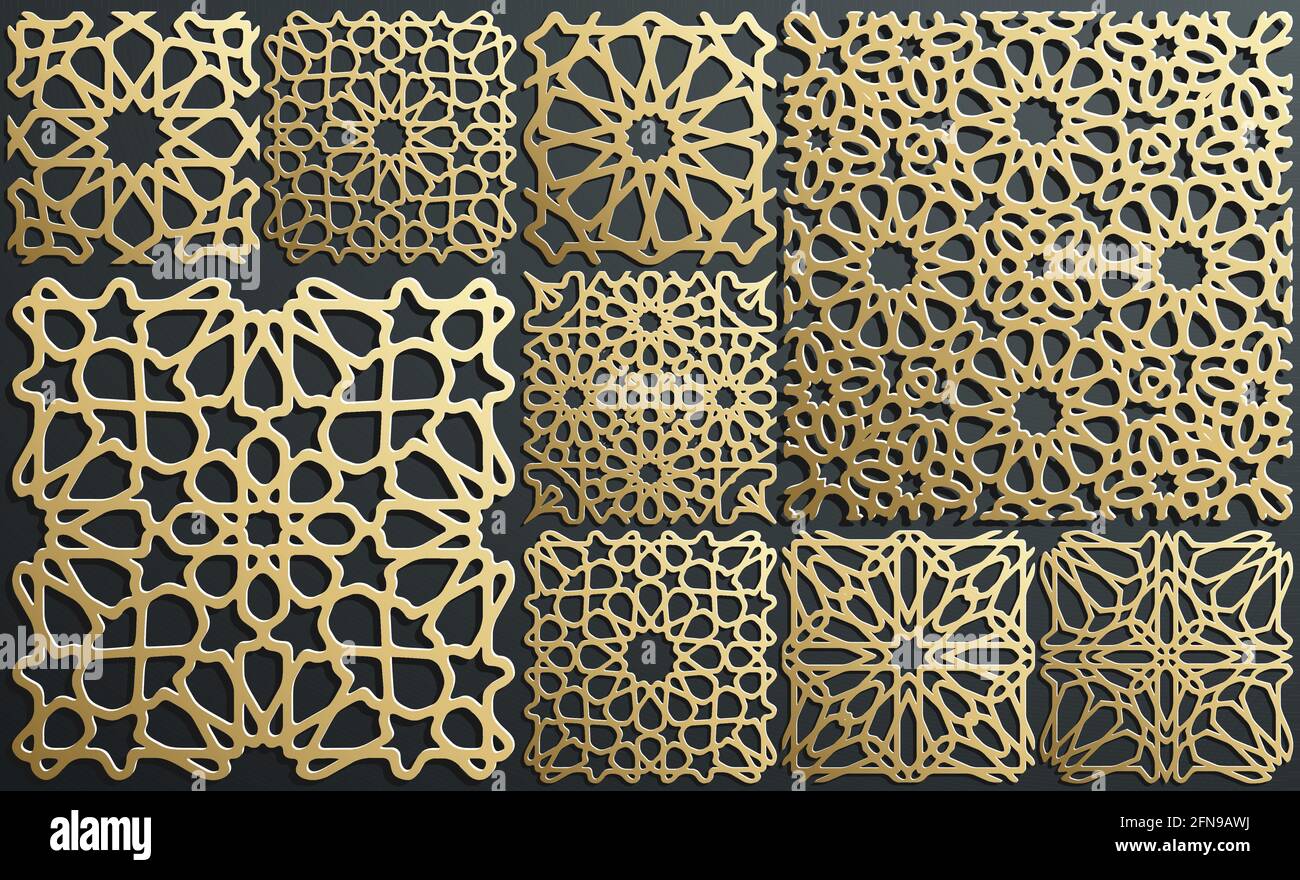 Indian Designs And Patterns Gold