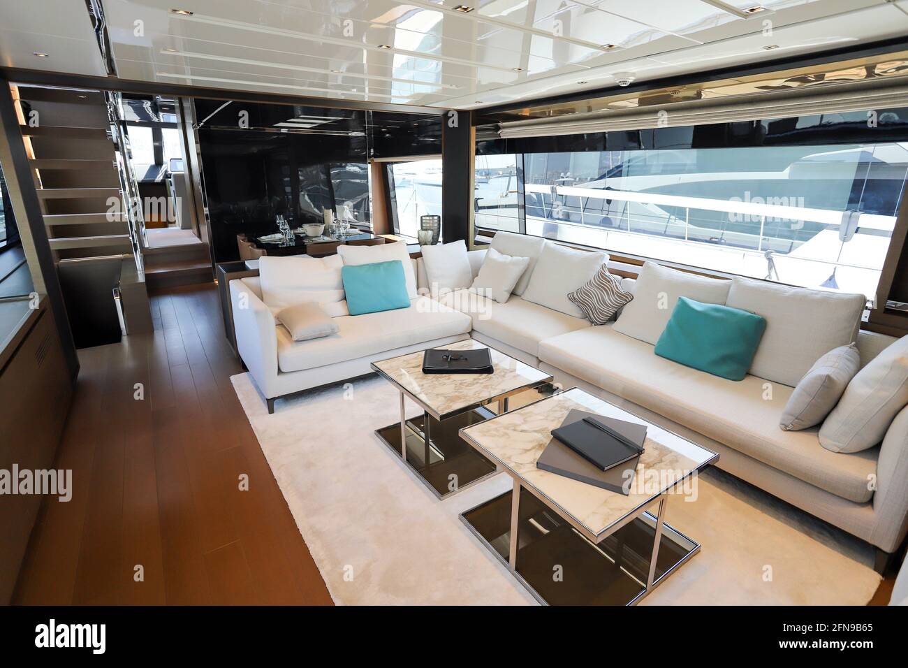 Boat interior design hi-res stock photography and images - Alamy