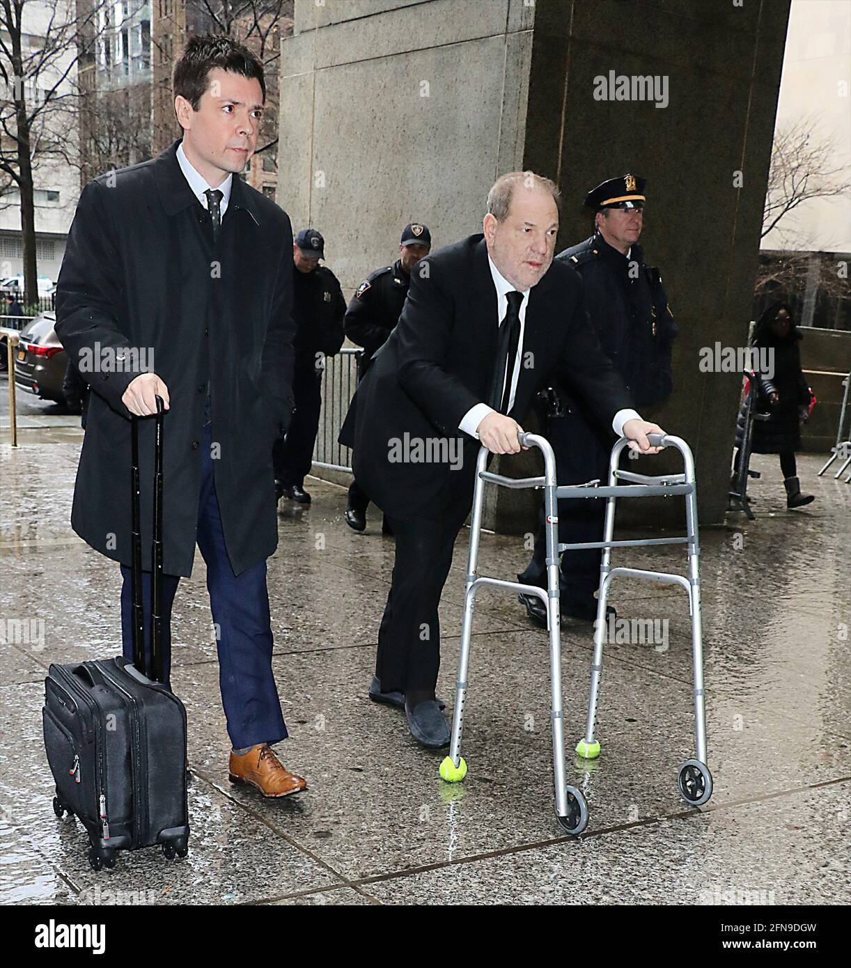 New York - NY - 20200116 Harvey Weinstein arriving to Manhattan Supreme ...