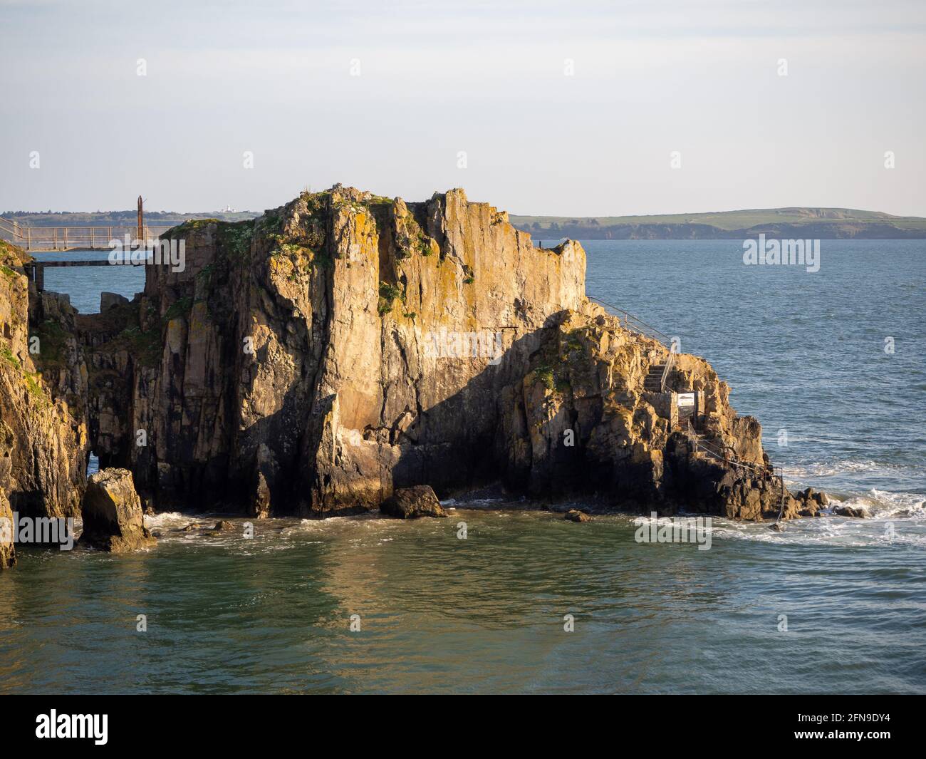 Tenby wales aerial hi-res stock photography and images - Alamy