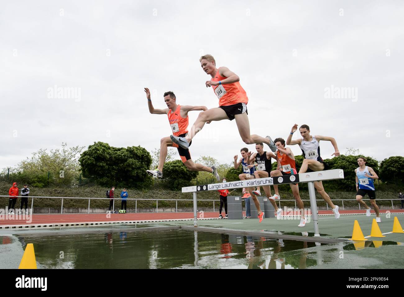 Karlsruhe, Deutschland. 15th May, 2021. Winner Niklas Buchholz (40, LSC ...