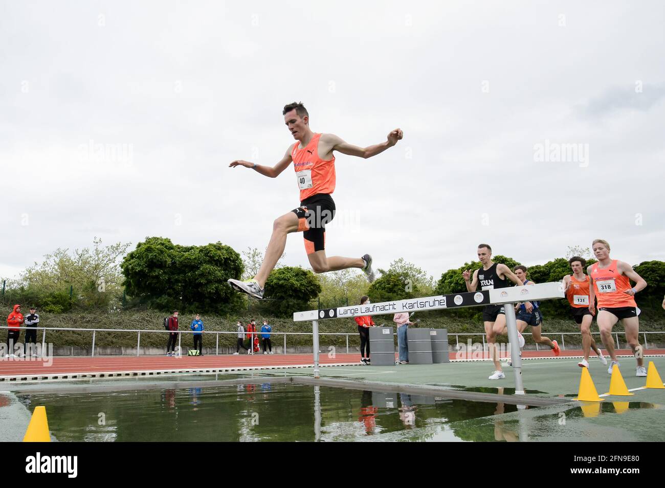 Karlsruhe, Deutschland. 15th May, 2021. Winner Niklas Buchholz (40, LSC ...