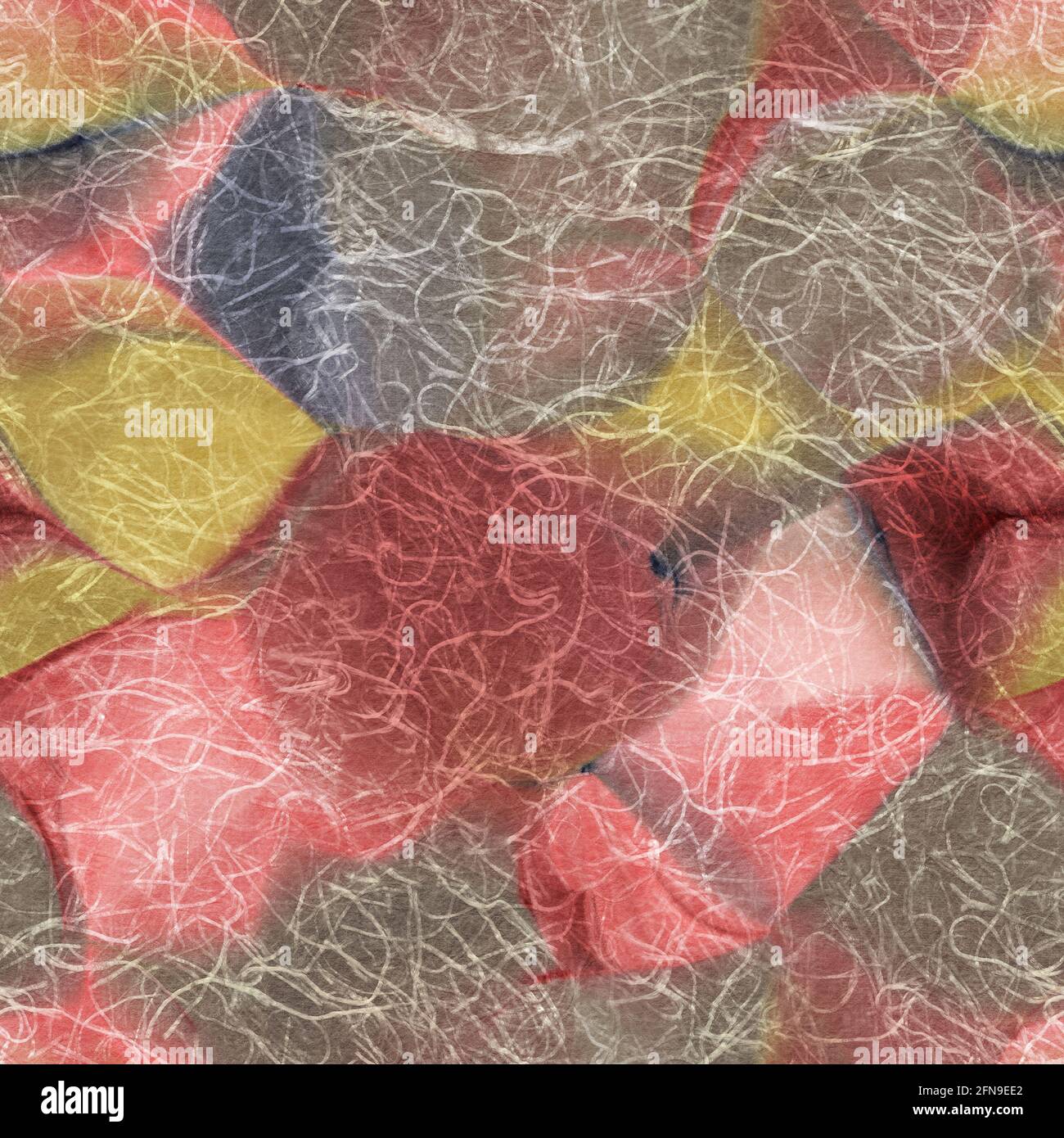 Seamless abstract blobs of color paper texture Stock Photo - Alamy