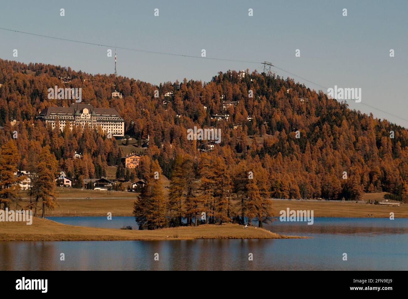 Lake Engadina, Switzerland Stock Photo - Alamy
