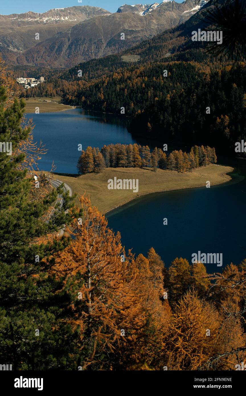 Lake Engadina, Switzerland Stock Photo - Alamy