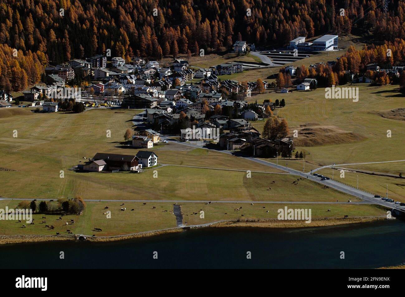 Landscape Engadina, Switzerland Stock Photo - Alamy