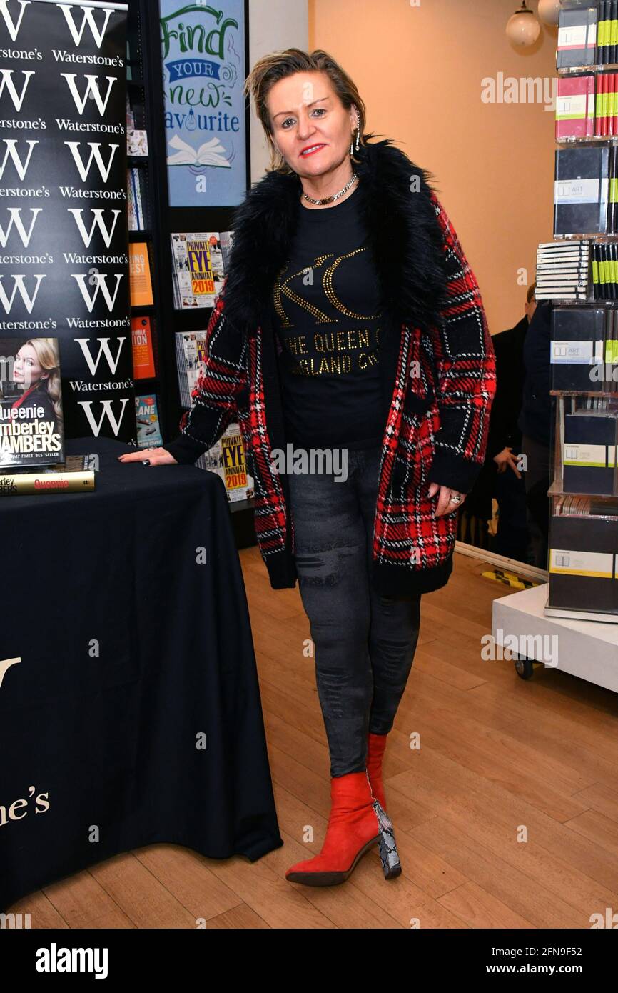 London - Britain - 20200123 Kimberley ChambersBritish bestselling ...
