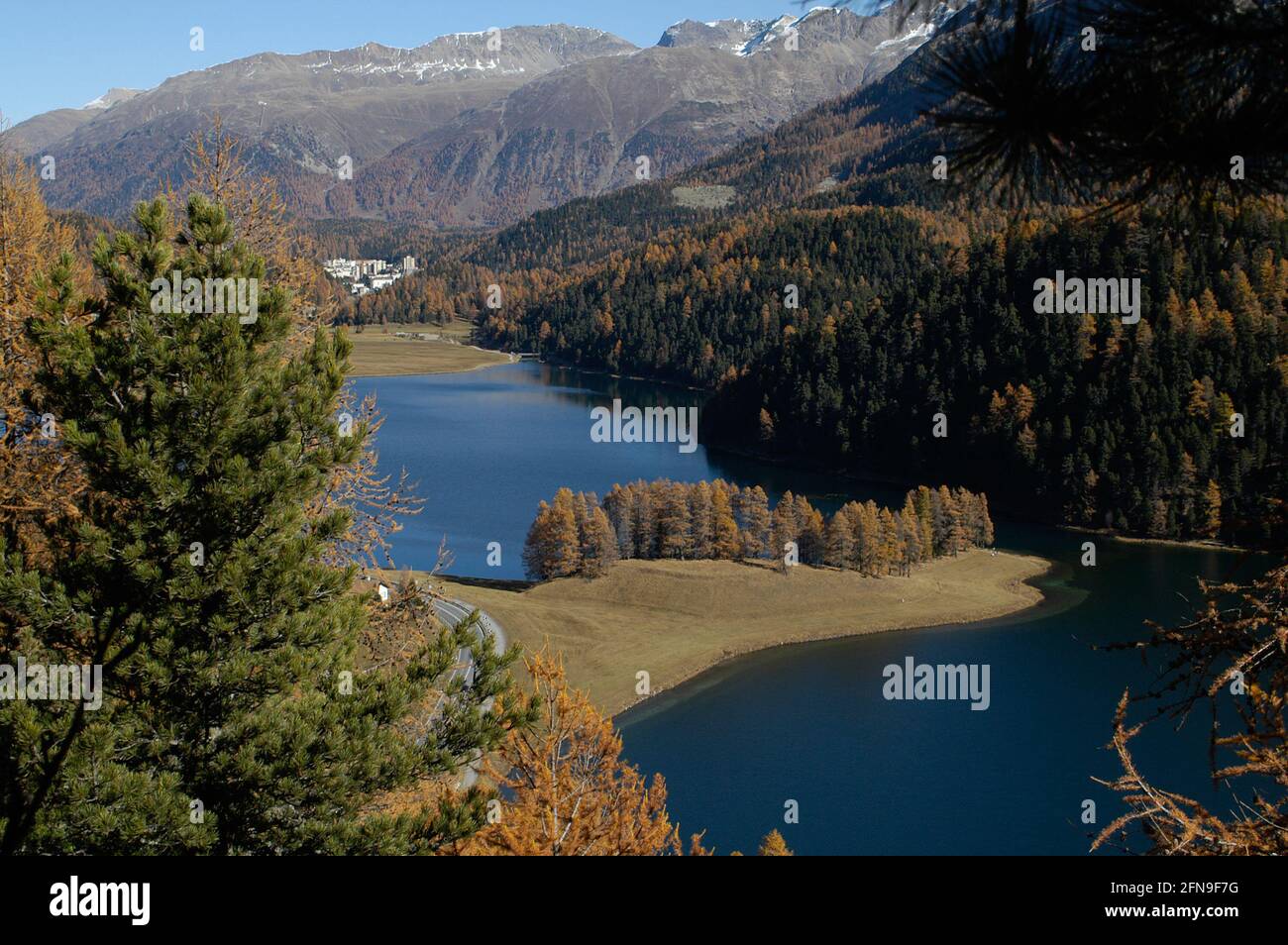 Lake Engadina, Switzerland Stock Photo - Alamy
