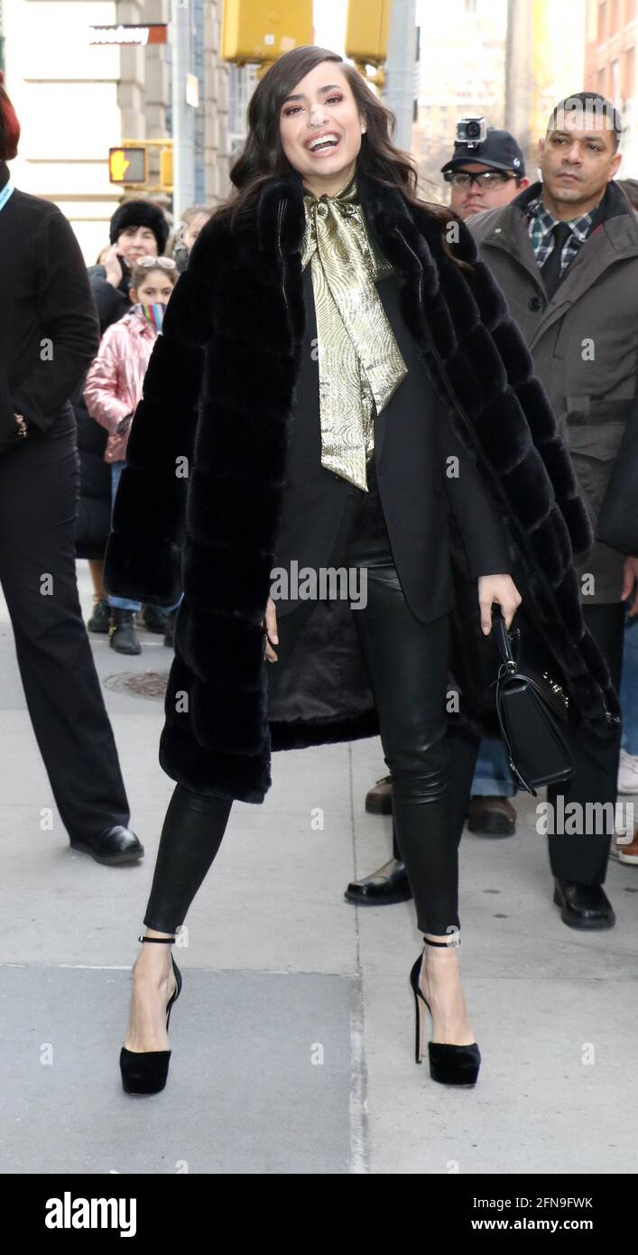 New York - NY - 20200130- Sofia Carson at Build Series -PICTURED: Sofia ...