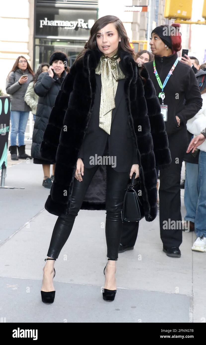 New York - NY - 20200130- Sofia Carson at Build Series -PICTURED: Sofia ...