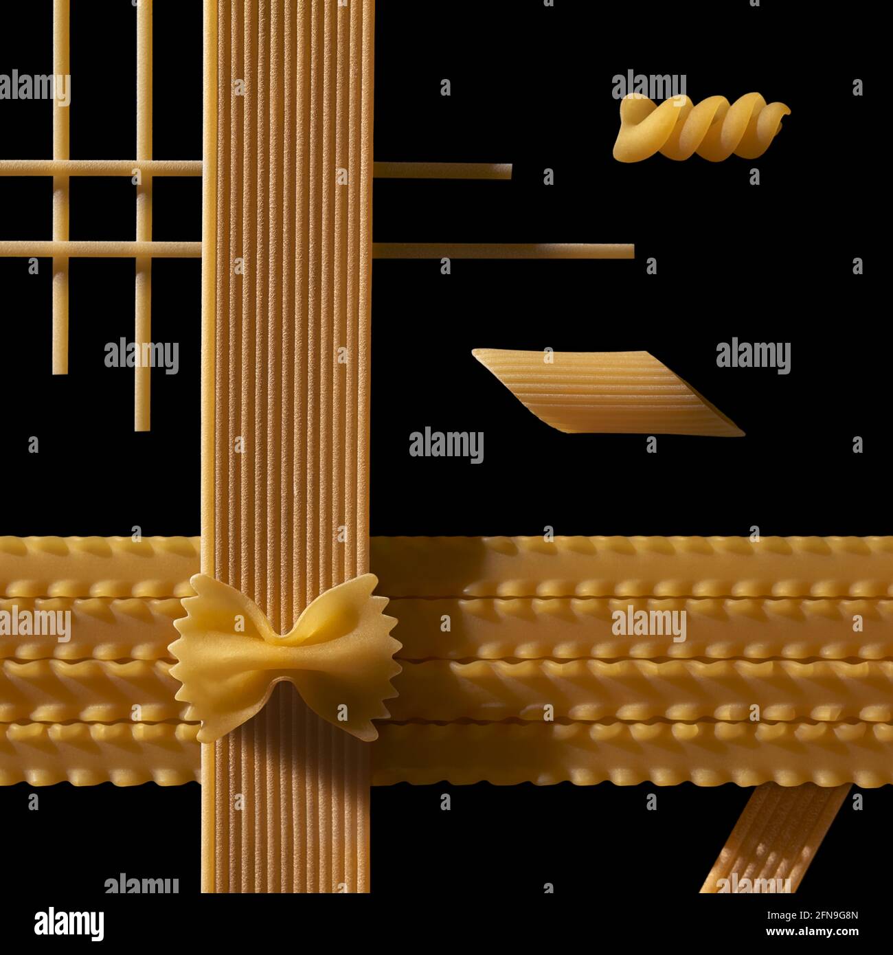 Types of pasta hi-res stock photography and images - Alamy