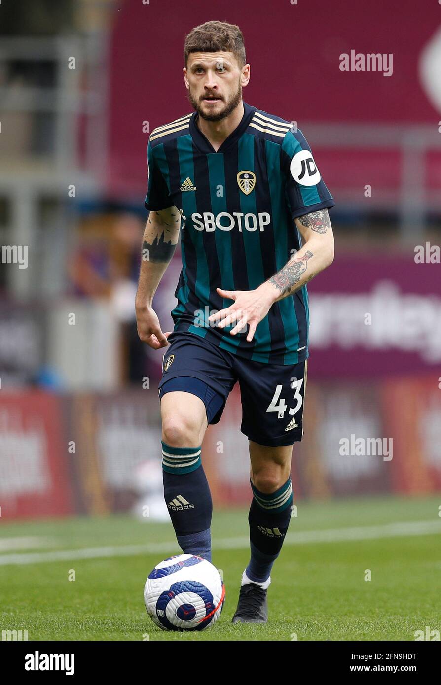 Burnley, UK. 15th May, 2021. Mateusz Klich of Leeds United during the ...