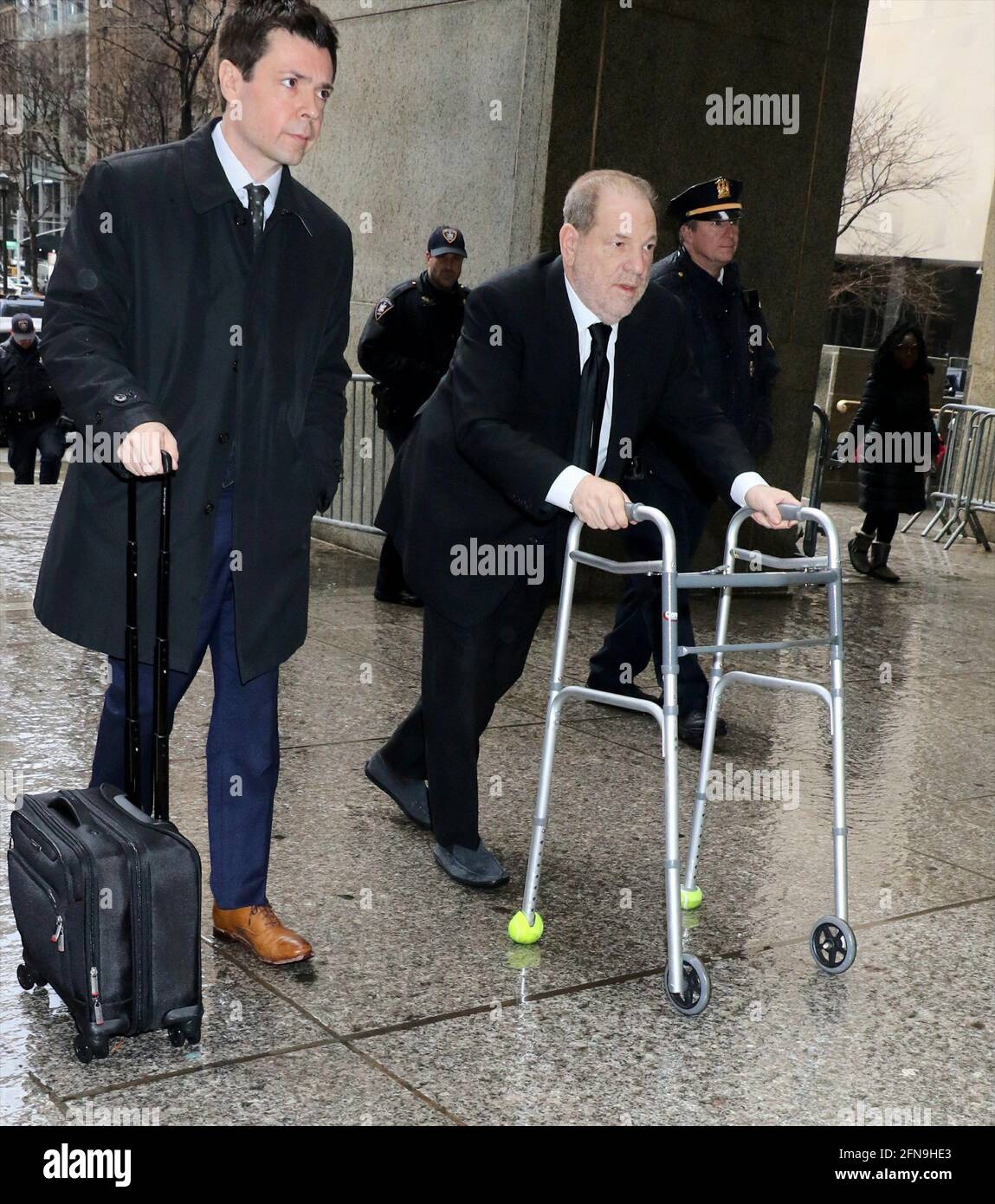 New York - NY - 20200116 Harvey Weinstein arriving to Manhattan Supreme ...