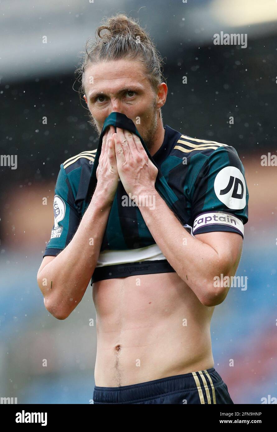 Burnley, UK. 15th May, 2021. Luke Ayling of Leeds United during the ...