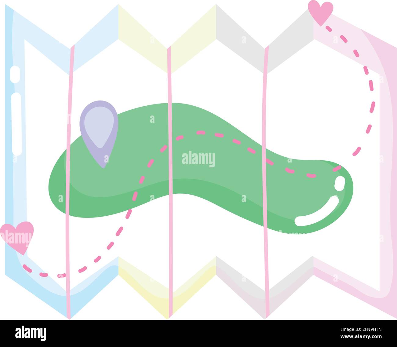 map track travel Stock Vector Image & Art - Alamy