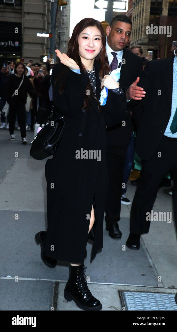 New York - NY - 20200127 Kpop band ITZY at Build Series. -PICTURED: Lee ...