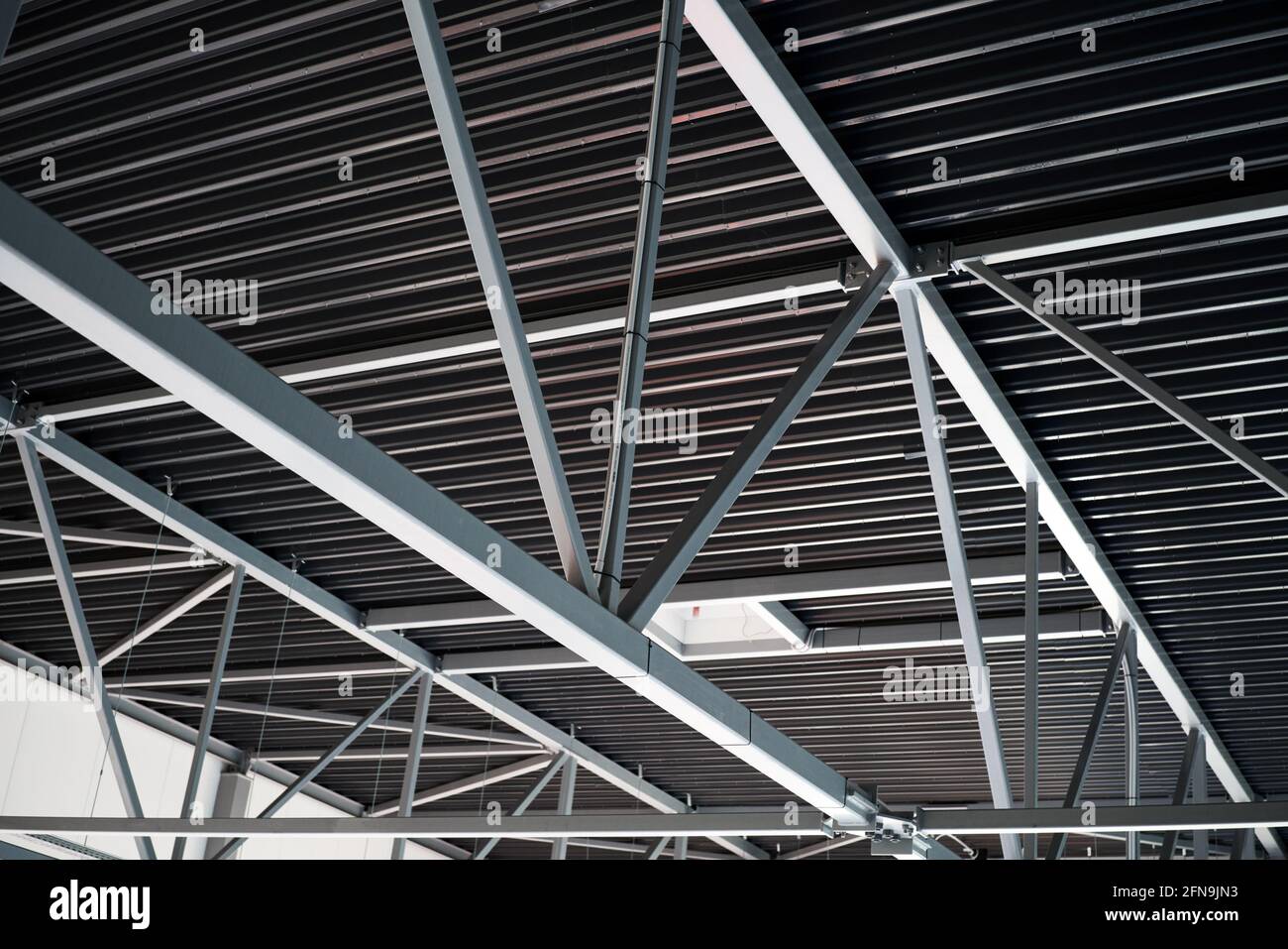 Industrial roof steel frame construction Lightweight Steel Frame ...