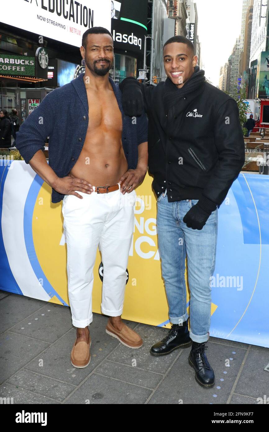 New York - NY - 20200125 Isaiah Mustafa and Keith Powersstop by Good ...