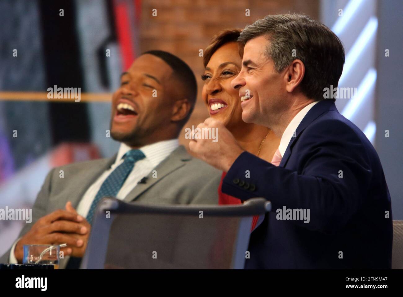 New York - NY - 20200123 The cast of Good Morning America photographed ...