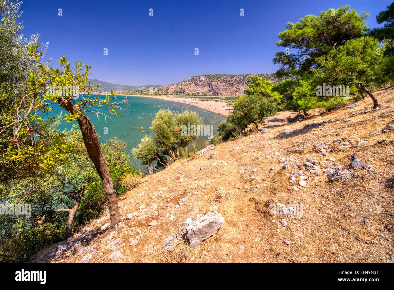 Iztuzu (Turtle) Beach, Dalyan, Turkey Stock Photo - Alamy